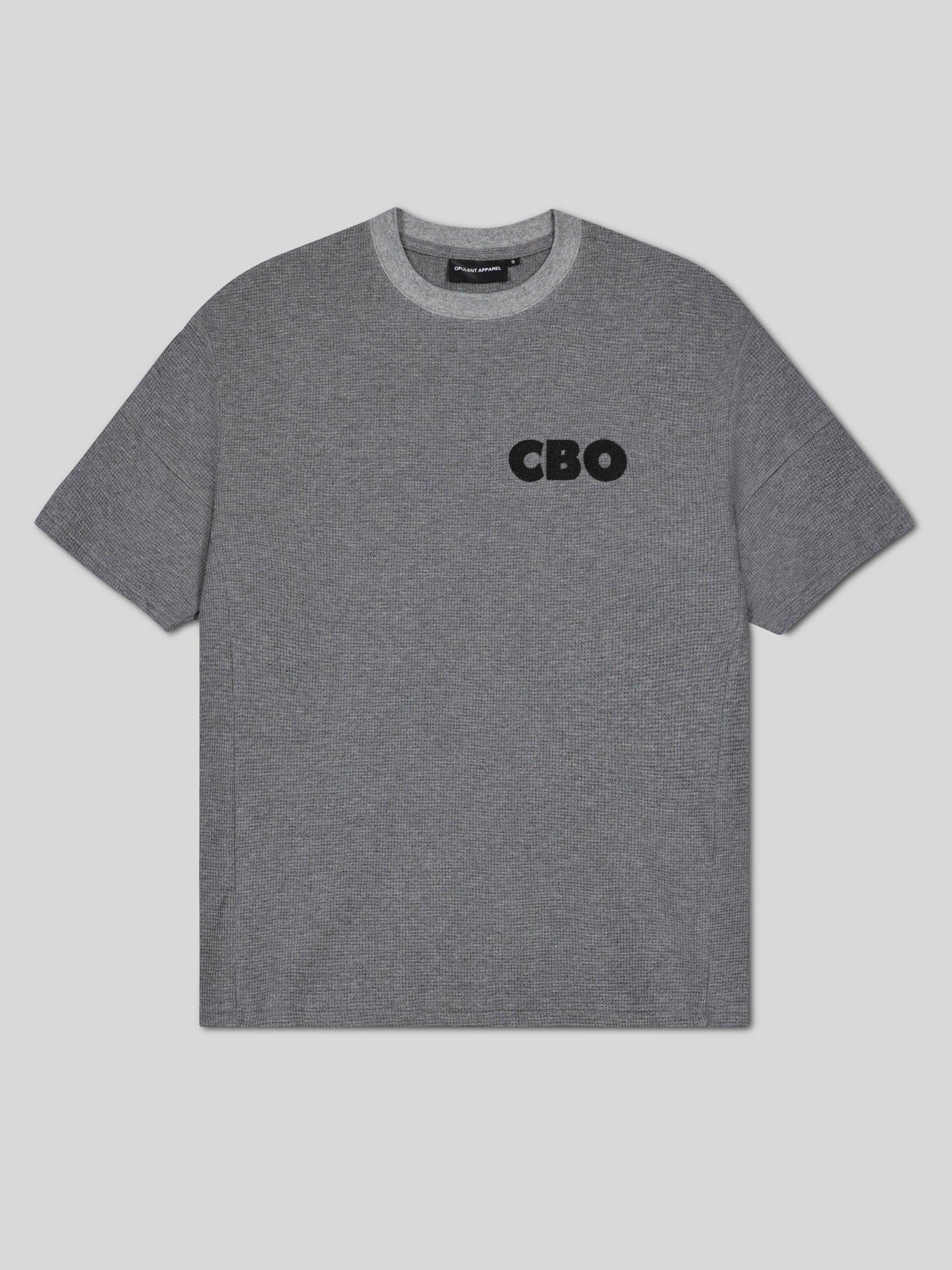 CBO Waffle T-Shirt - Grey